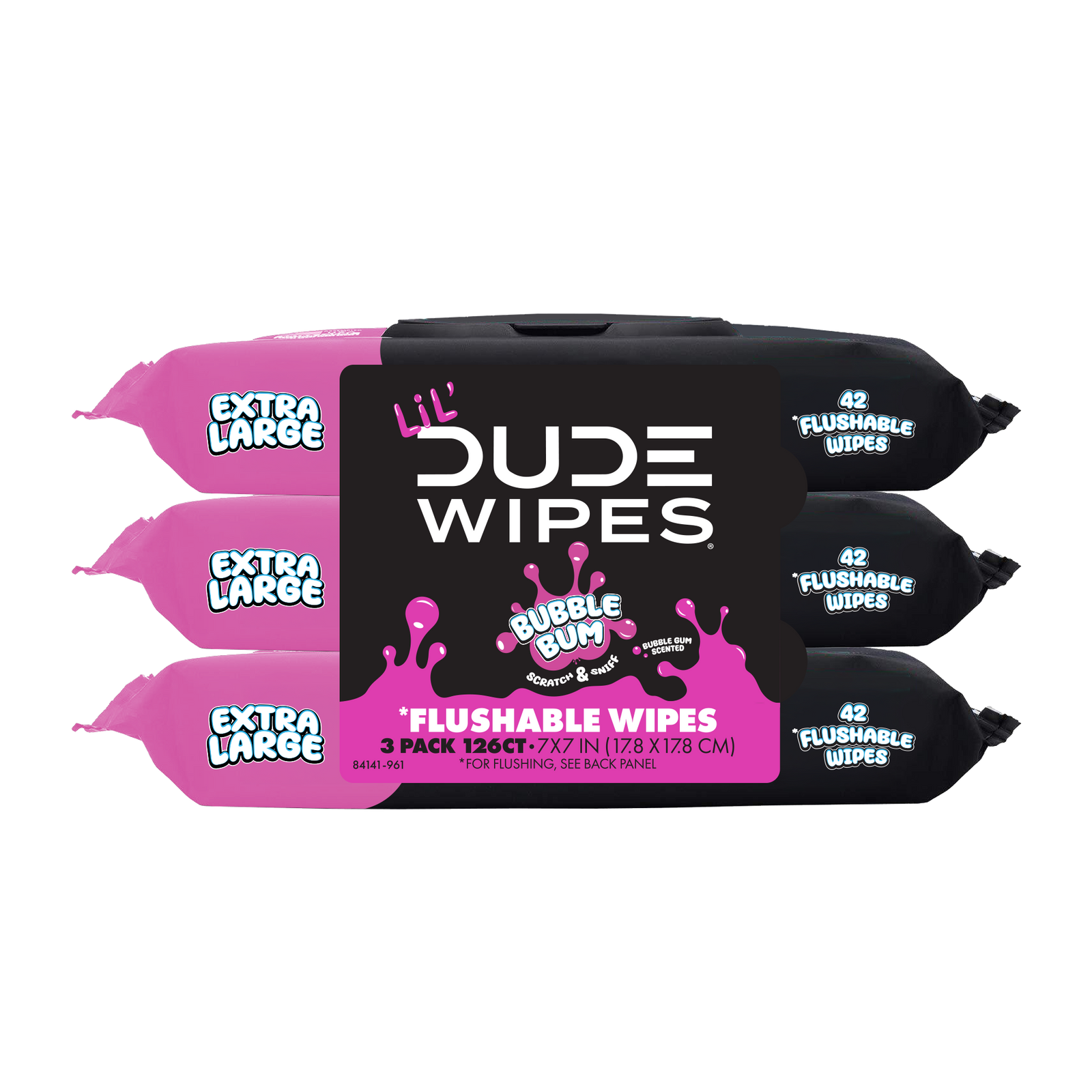 LiL' DUDE Wipes 99% Water Flushable Wipes | Potty Training & Beyond